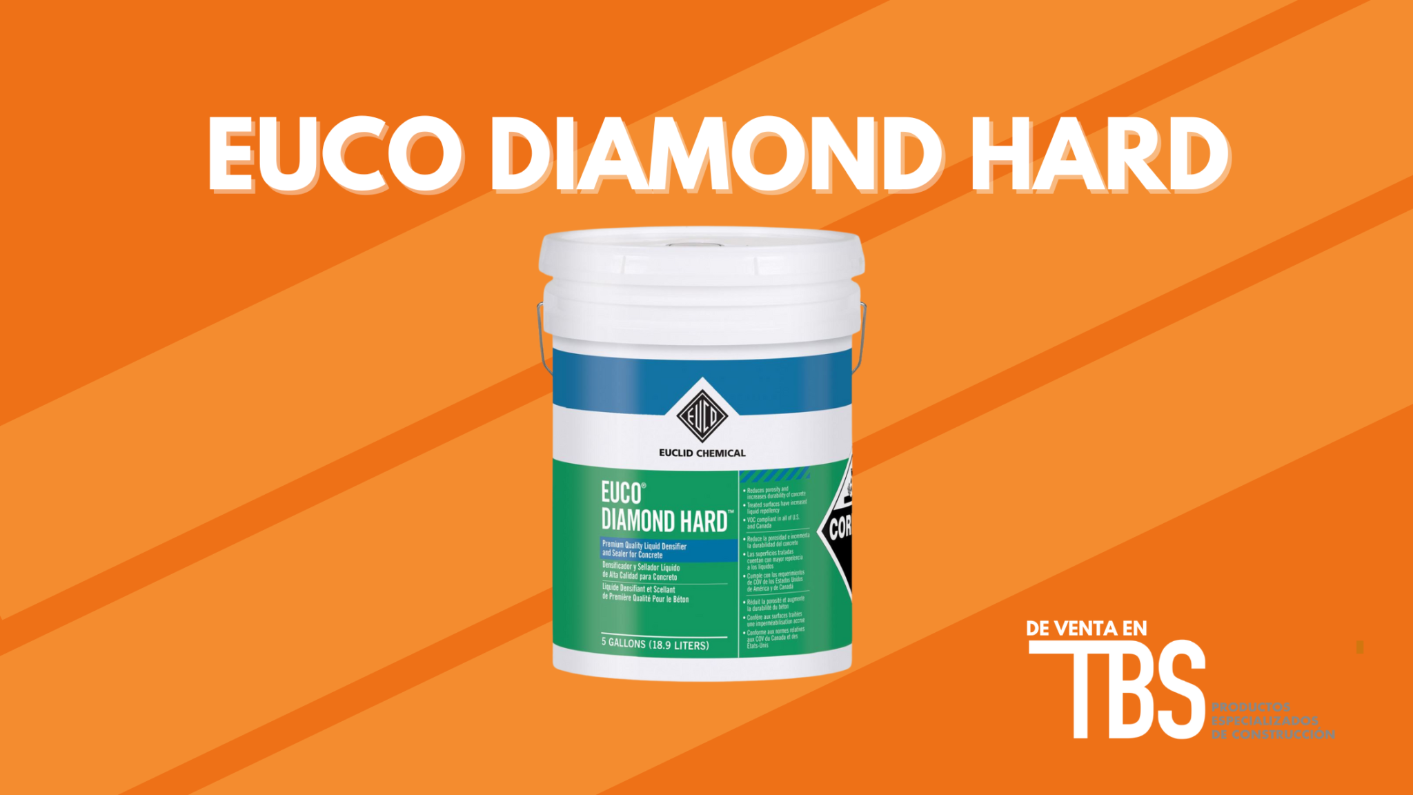 Euco Diamond Hard: El sellador y densificador de concreto que necesitas ...